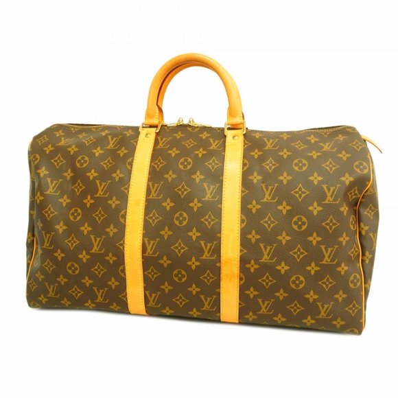Louis Vuitton | Bags | Louis Vuitton Boston Bag Monogram Keepall 5 ...
